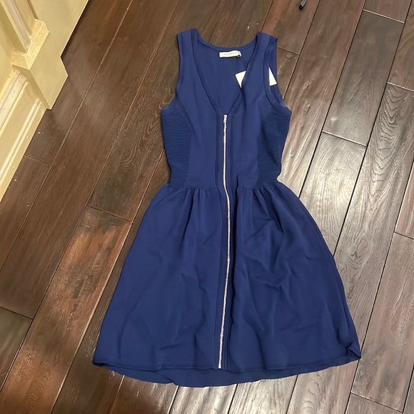 Sandro | Dresses | Sandro Blue Dress Designer Size 2 | Poshmark